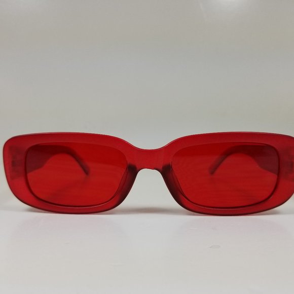 Accessories | Translucent Vintage Frame Sunglasses With Uv40 Protection ...